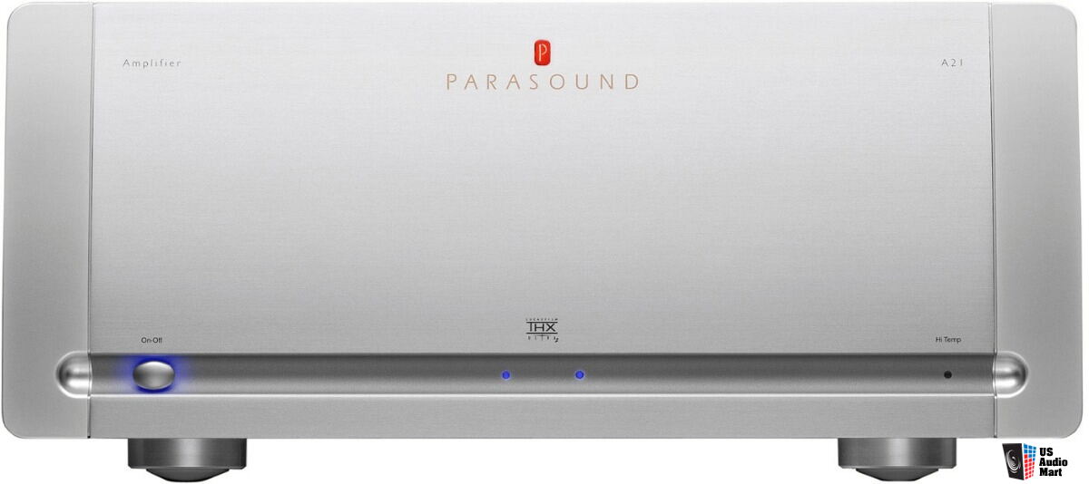 Parasound A-21 amplifier-silver For Sale - US Audio Mart