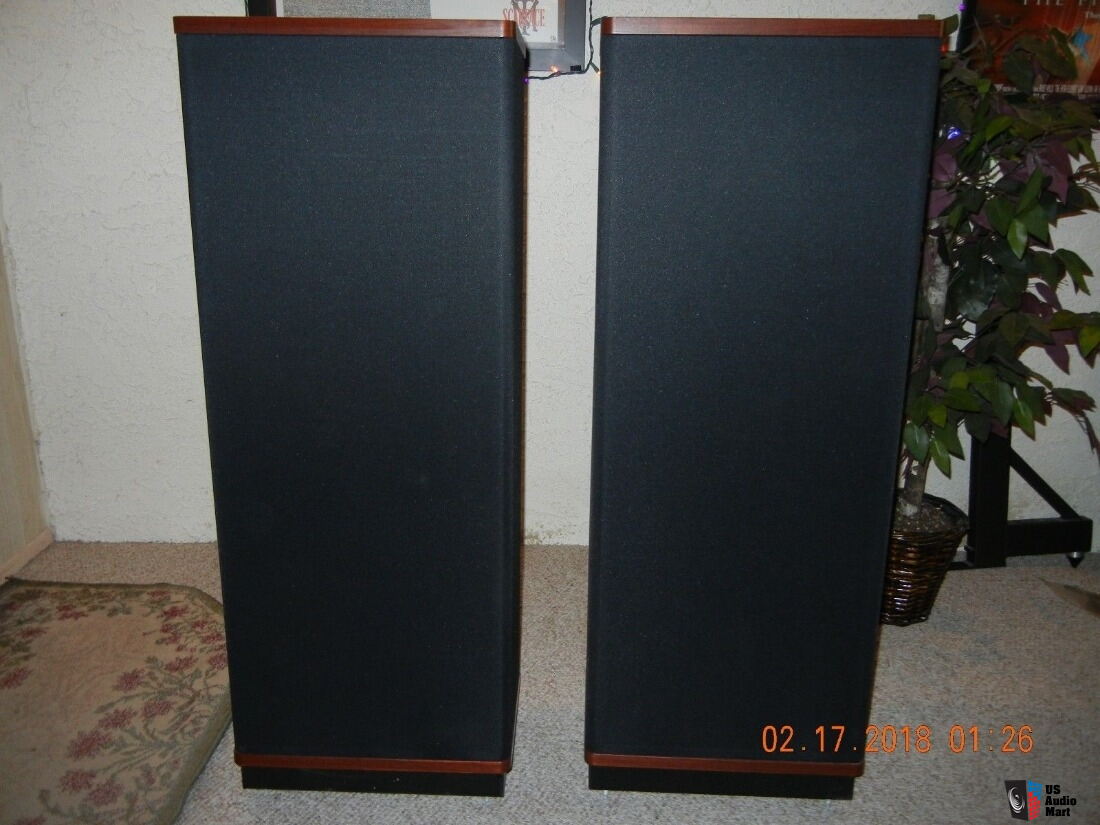 Vandersteen 2Ce Signatures w/ Sound Anchor stands (Mahogany Walnut ...
