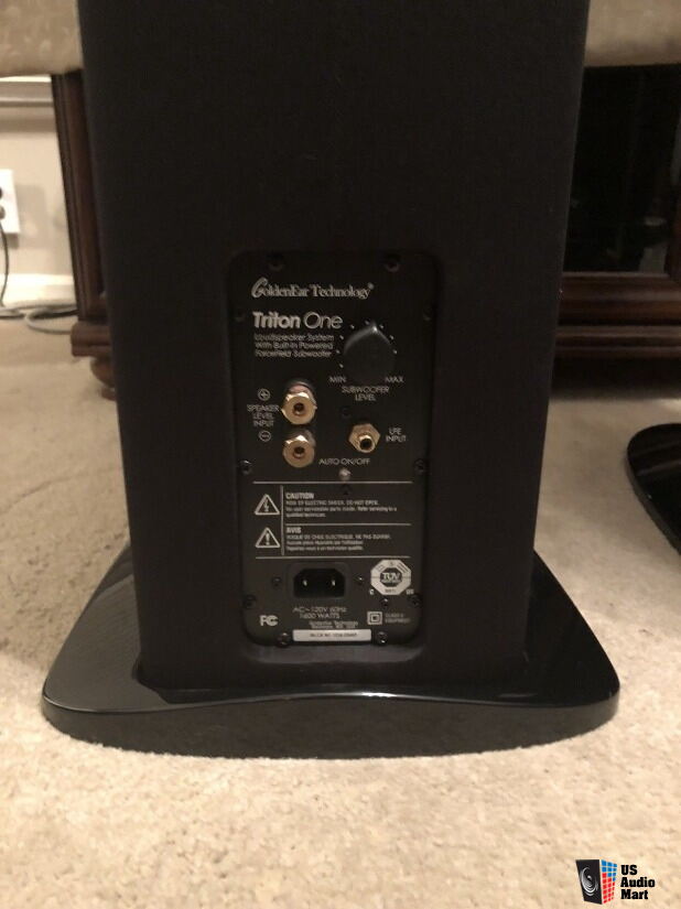 GoldenEar Golden Ear Triton 1 One Loudspeakers with Built-In Powered ...