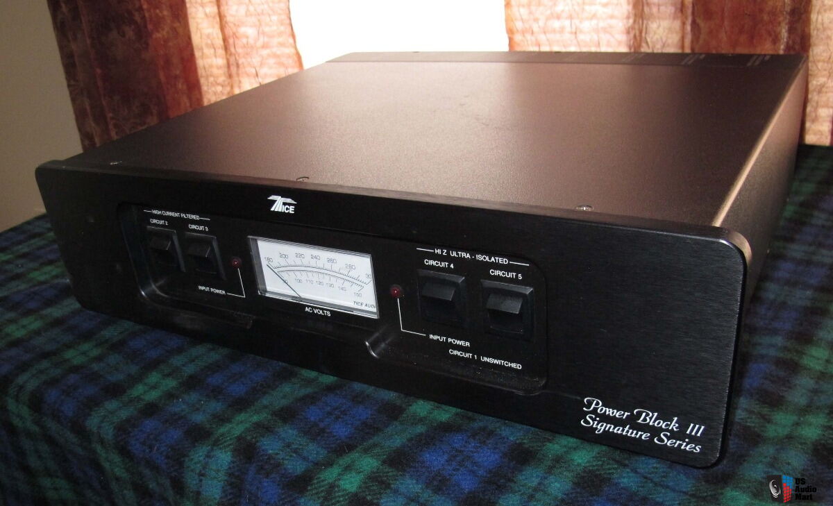Tice Power Block III Signature series Power conditioner Photo #1815318 ...