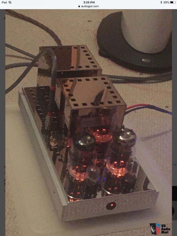 Audio Mirror Parallel Single Ended Triode 6C33C Monoblocks with Dynamic ...
