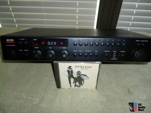 Adcom GTP 500II Preamp/Tuner For Sale - US Audio Mart