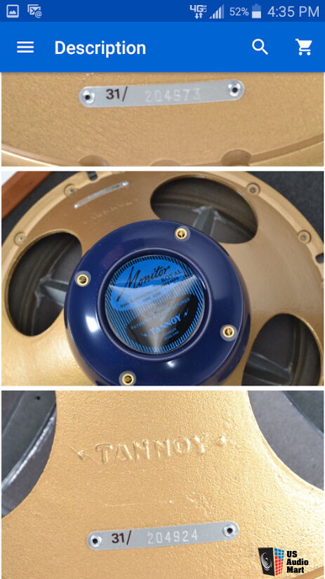 Tannoy Integra Monitor Royal Type 12/60 - HPD/315/8 - Dual Concentric ...