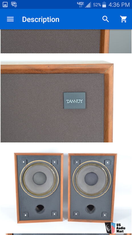 Tannoy Integra Monitor Royal Type 12/60 - HPD/315/8 - Dual Concentric ...