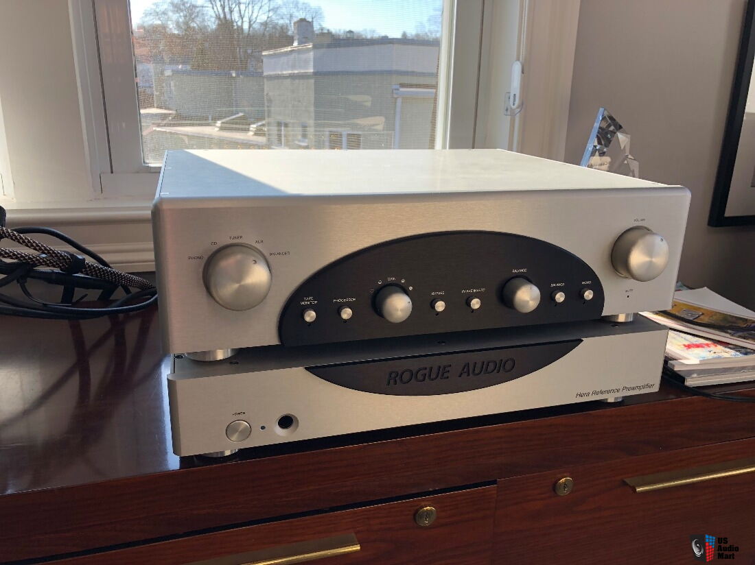 Rogue Audio Hera II 2 Reference Two Piece Tube Preamplifier Photo ...
