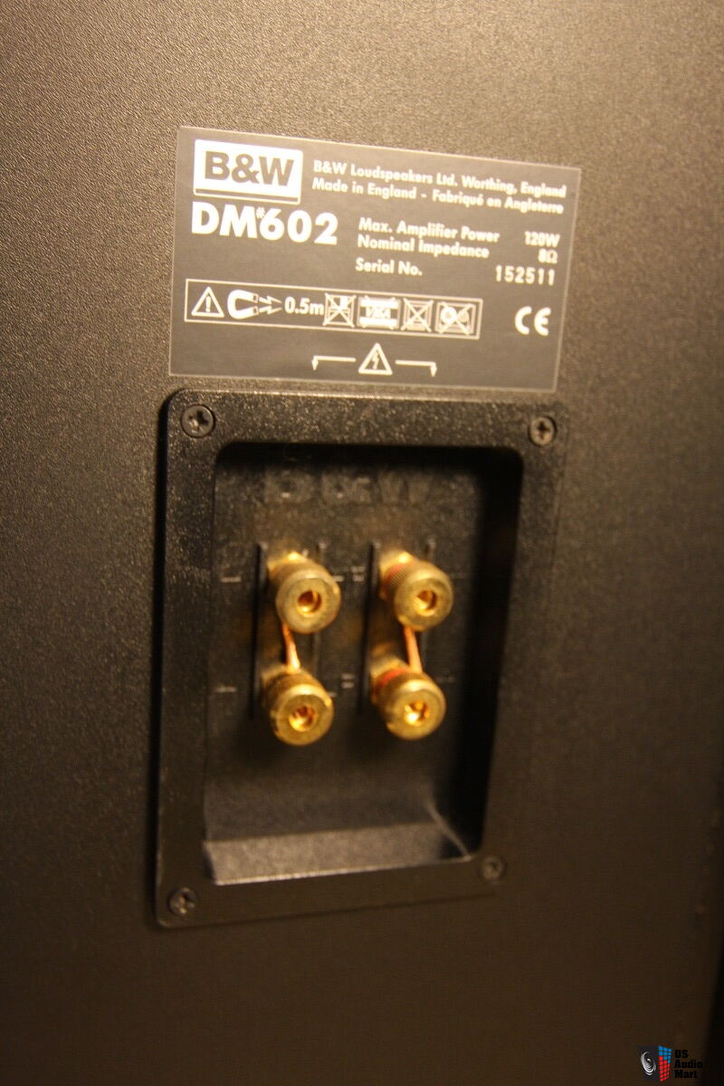 B&W - BOWERS and WILKINS DM602 S1 Bookshelf Speakers Photo #1833872 ...