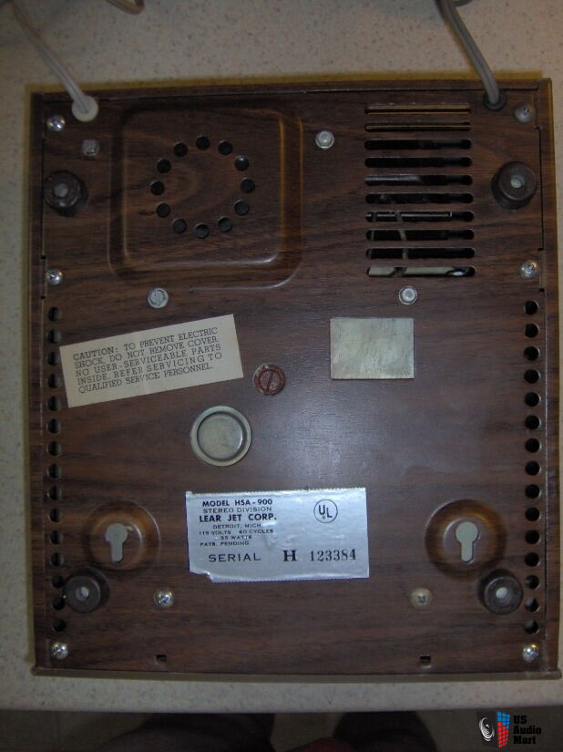 Vintage 1965 Lear Jet Stereo-8 Home 8-Track Player Model# HSA-900 SUPER ...