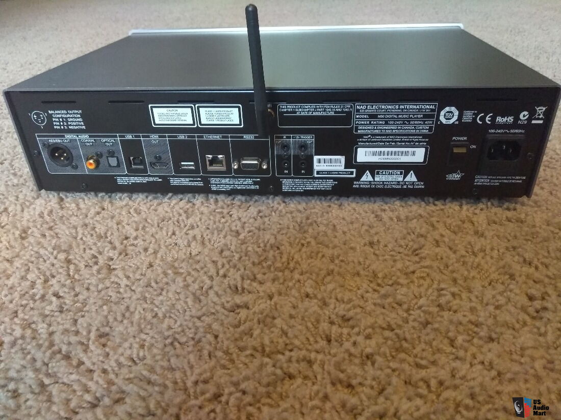 NAD M50 Master Series Music Player Photo #1839782 - US Audio Mart