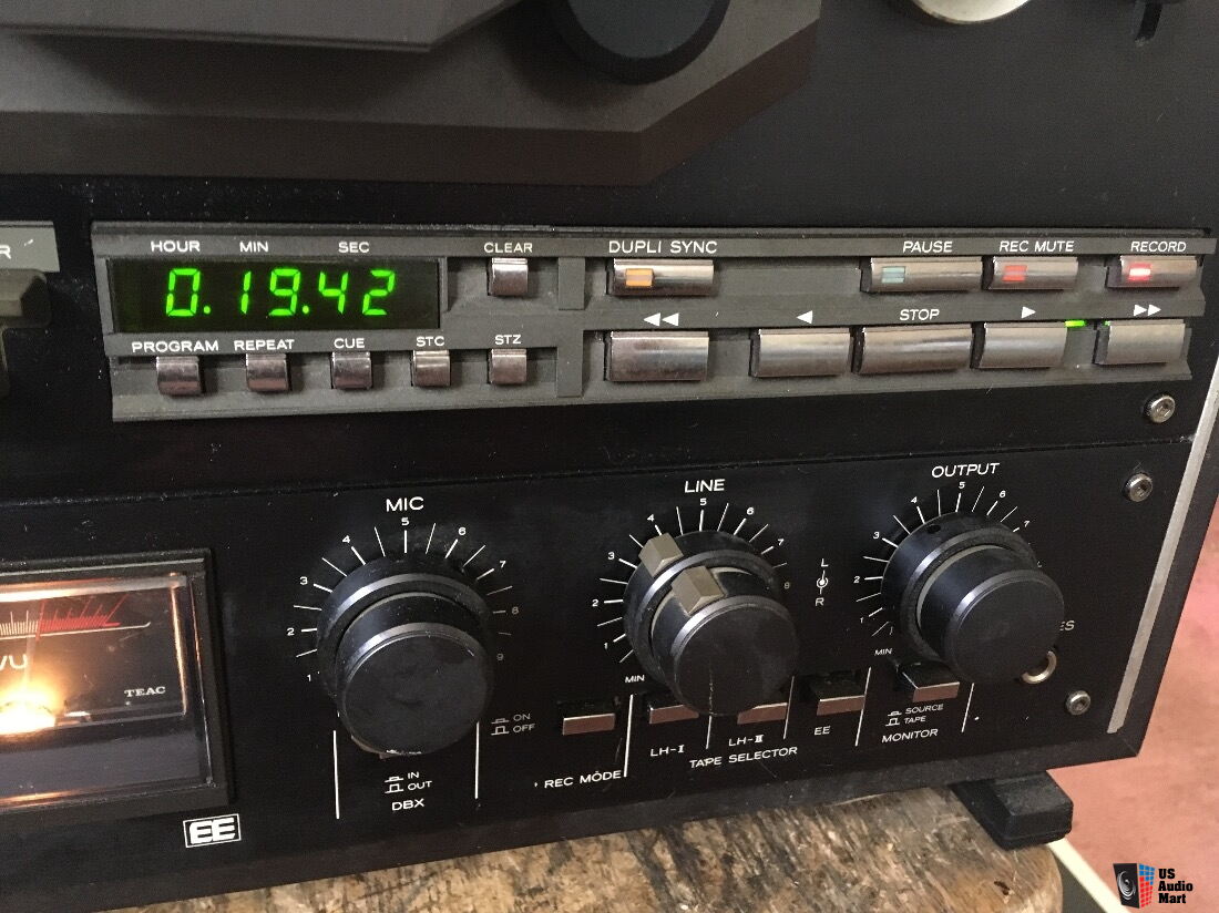 BLACK TEAC X-1000R DBX reel to reel tape deck recorder 10.5 inches ...