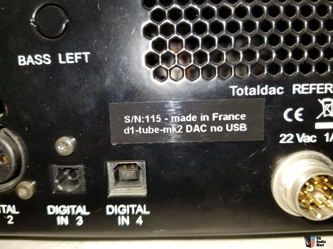 TotalDac D1-Tube Mk2 DAC Photo #1846159 - US Audio Mart