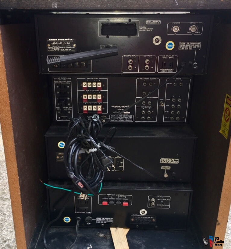 Marantz 3600 preamp, 300DC power amp, 2130 tuner, 5030b cassettes ...