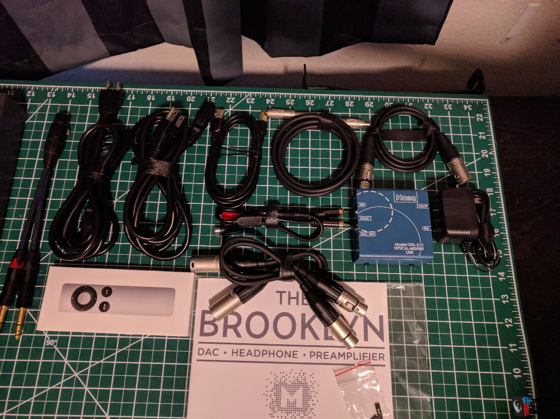 Mytek Digital Brooklyn DAC preamplifier (original) and Brooklyn Amp ...
