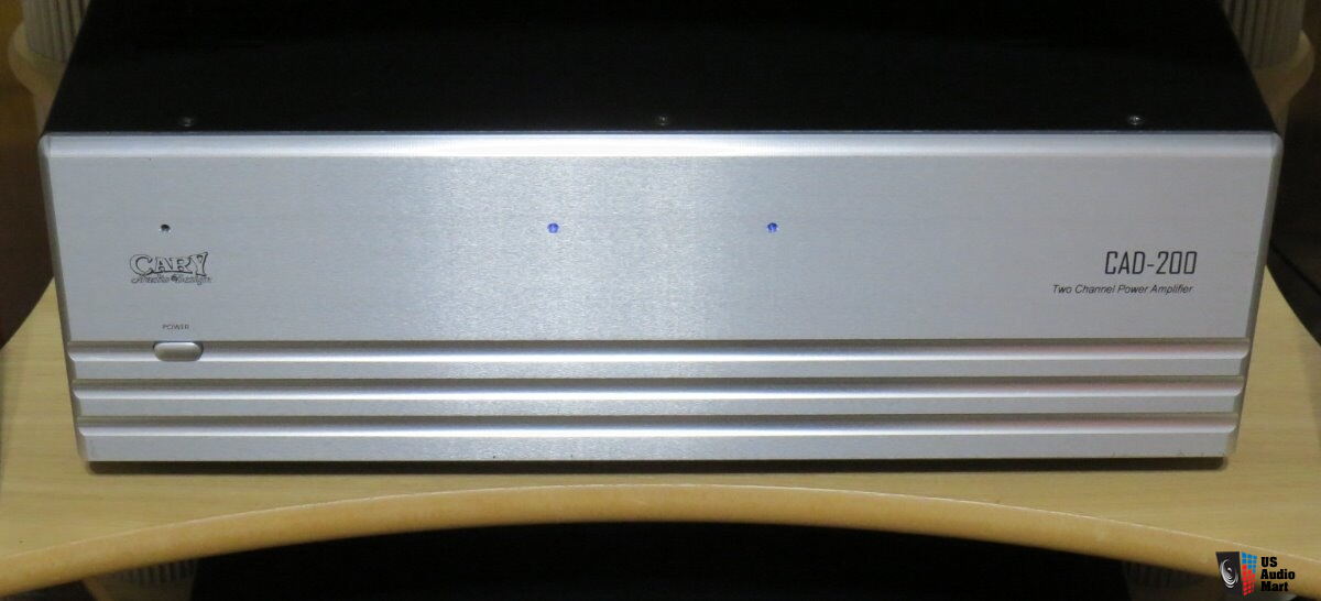 Cary Audio Design CAD-200 power amplifier. 200 WPC @ 8 Ohms. $3000 Amp ...
