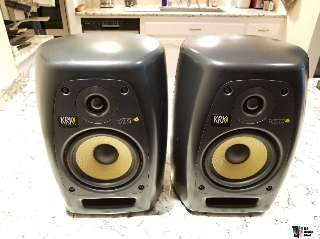 KRK VXT6 Powered Monitor PAIR Photo #1857378 - Aussie Audio Mart
