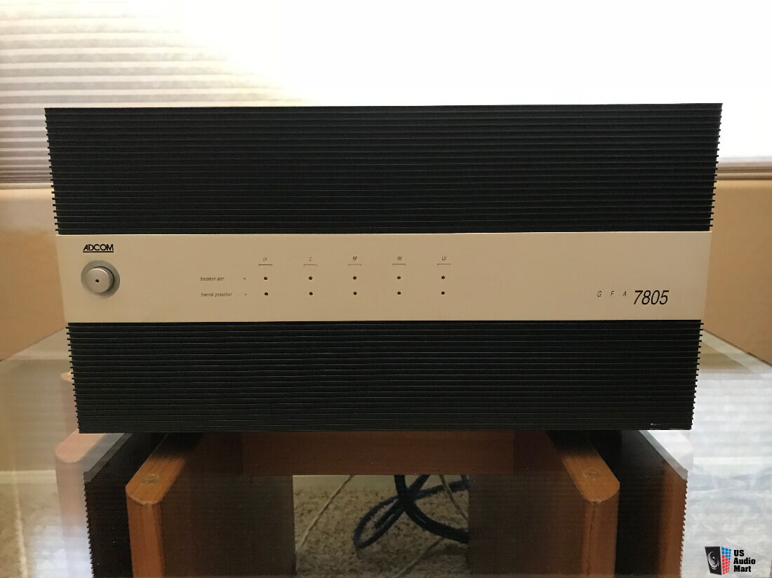 Adcom GFA 7805 Amplifier - 5 Ch x 300 WPC @ 8 ohms - Audiophile ...