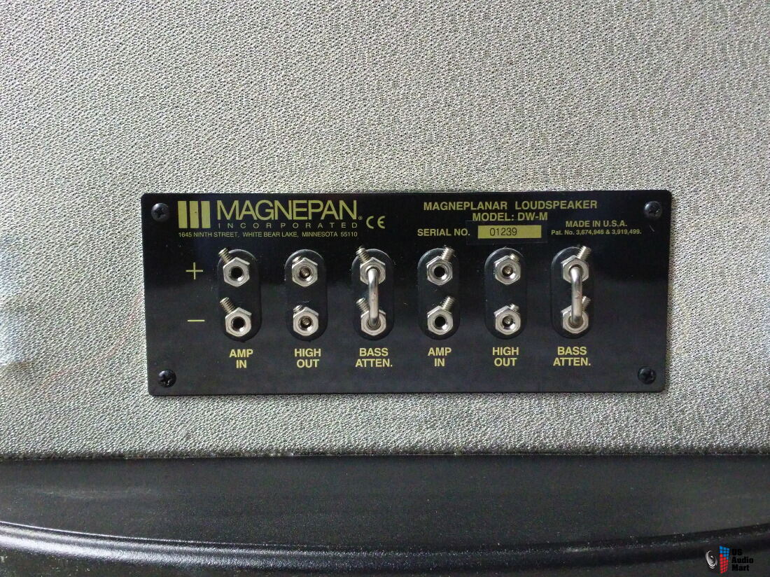 Magnepan DWM Bass Panel Photo #1868422 - US Audio Mart
