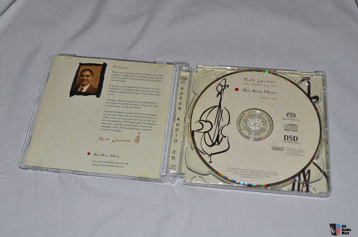 Mark Levinson Red Rose Music Volume One Hybrid CD / SACD Photo #1876148 ...