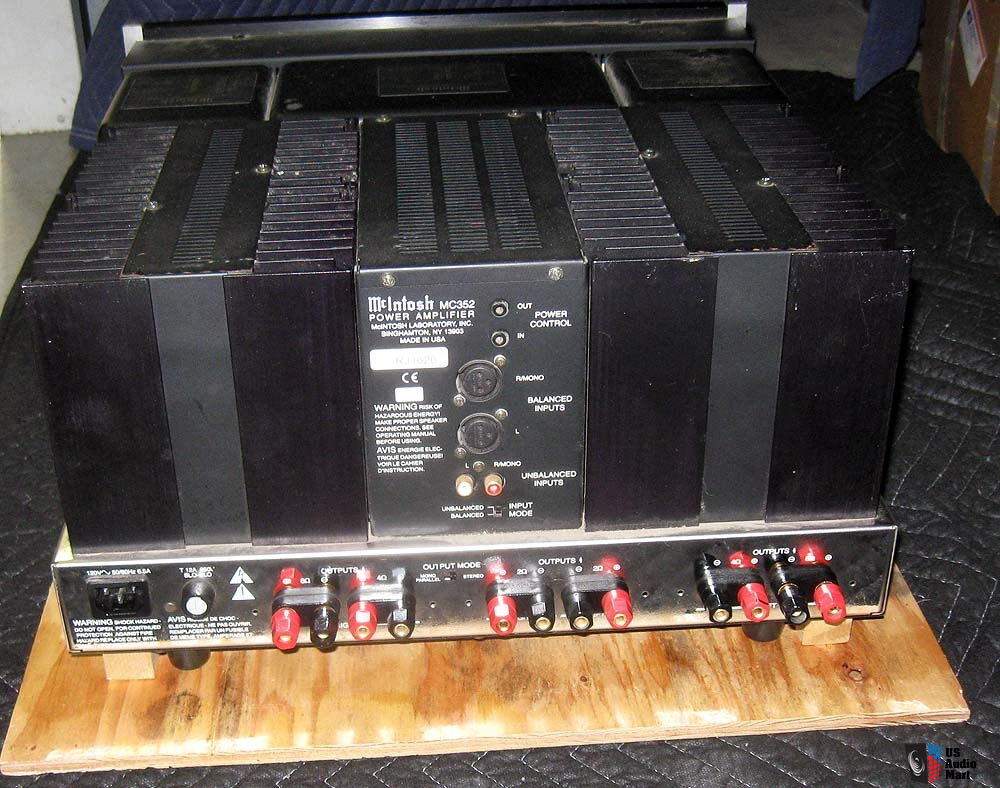 McIntosh MC352 Amplifer Outstanding ++ with Factory Box and Owners ...