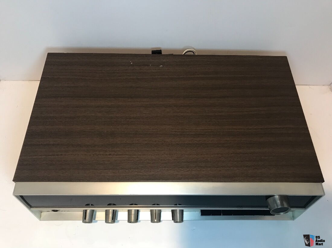 1971 Scott Stereomaster 636 silver face wood cabinet 25 watt stereo ...