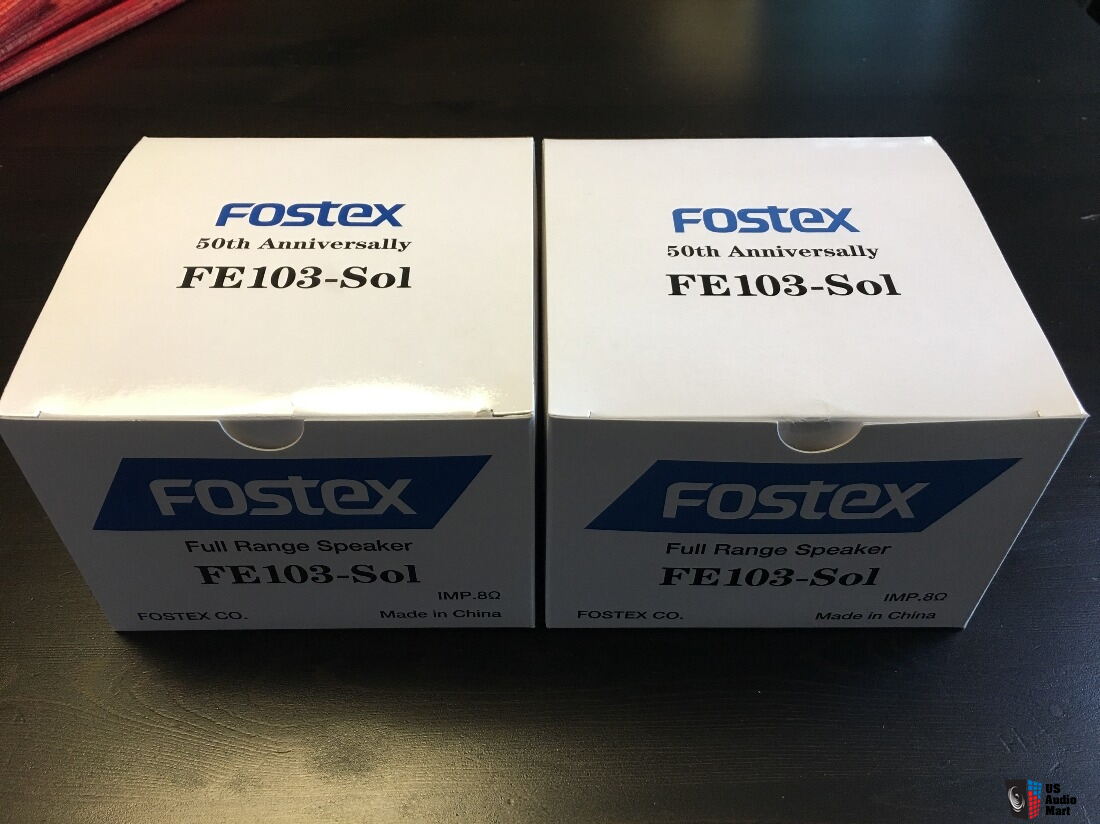 Sony Nex Fs100 Fostex FE103NV2 Wideband Speaker Pair - 10cm, 8 Ohm, 15W ...