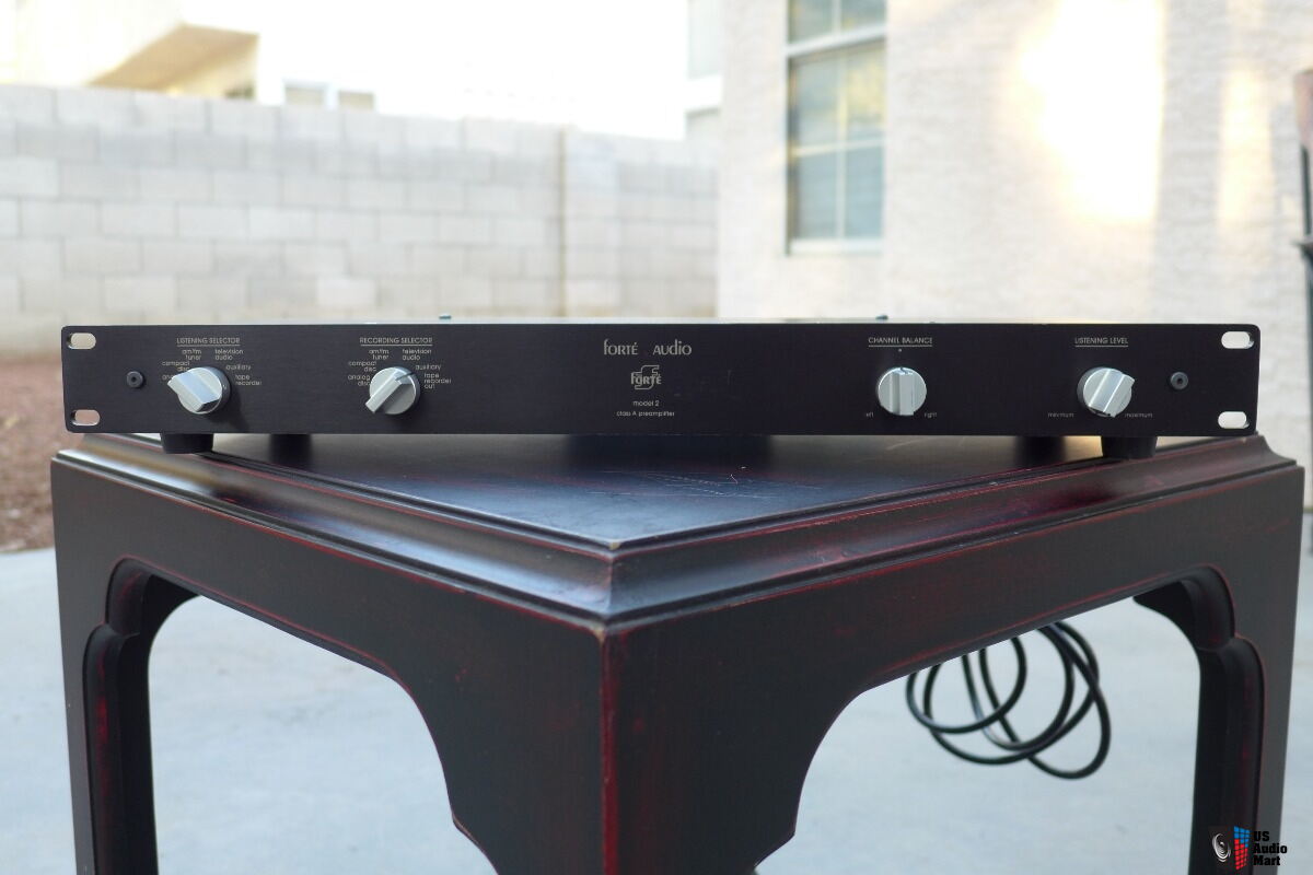 Forte Audio Model 2 - Class A preamplifier - serviced/upgraded Photo ...