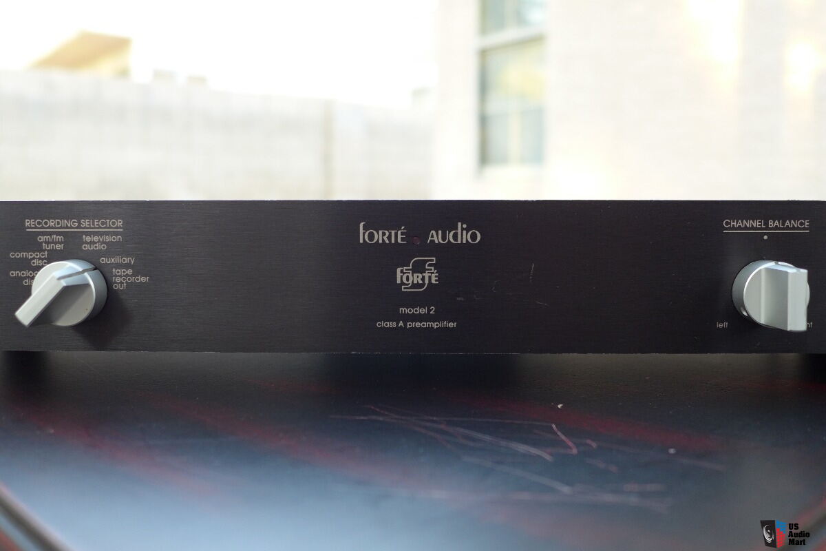 Forte Audio Model 2 - Class A preamplifier - serviced/upgraded Photo ...