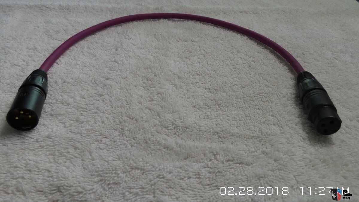 Apogee Wide Eye .5 meter Digital XLR interconnect For Sale - US Audio Mart
