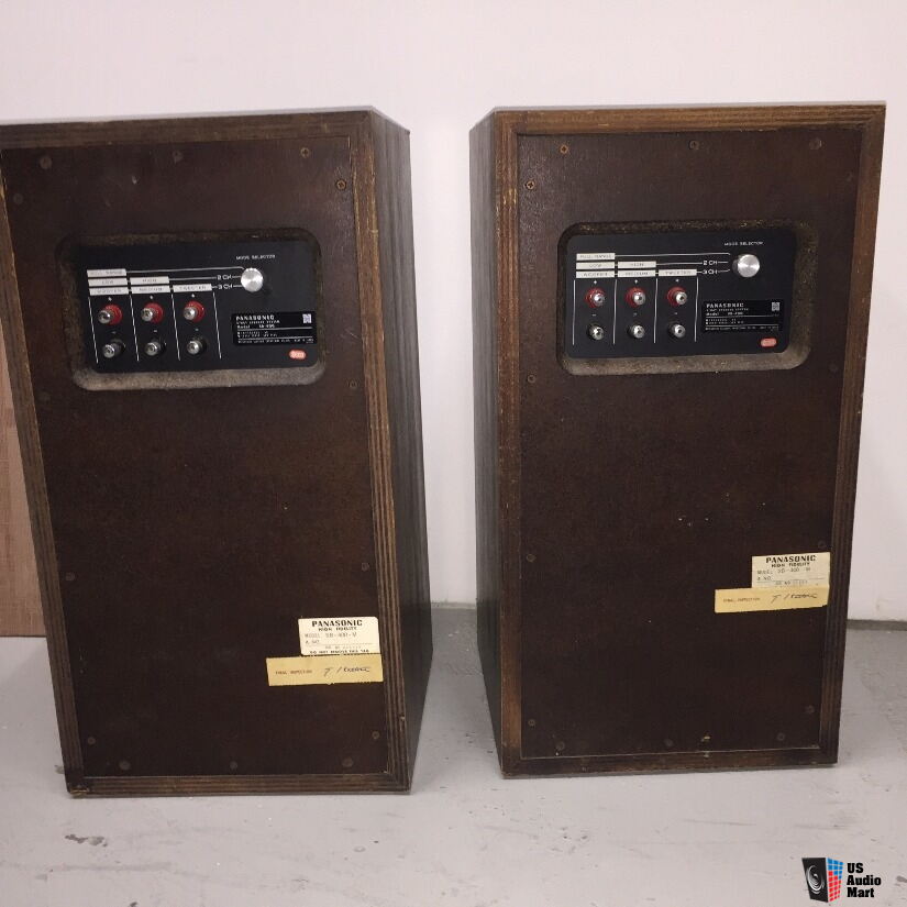 Panasonic Technics SB400 horn loaded 3 way speakers Photo #1890656 - US ...