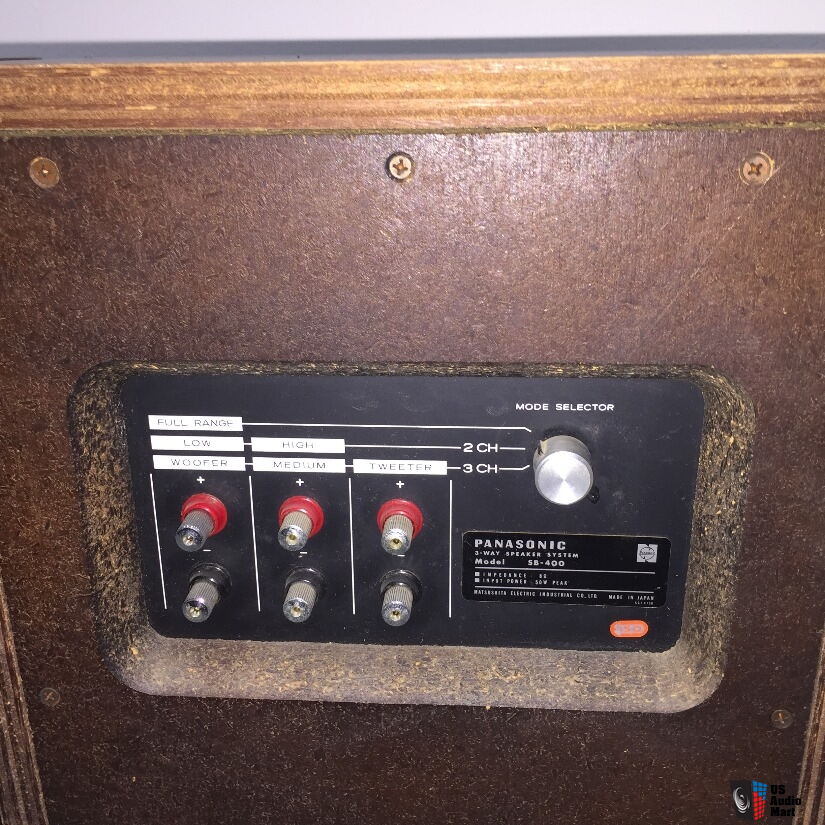 Panasonic Technics SB400 horn loaded 3 way speakers Photo #1890656 - US ...