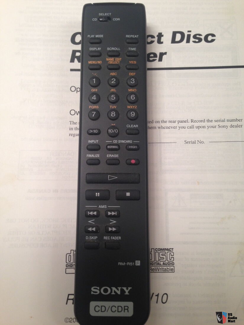 Sony RCD-W10 CD Recorder/Duplicator - As New Photo #1891059 - Aussie ...