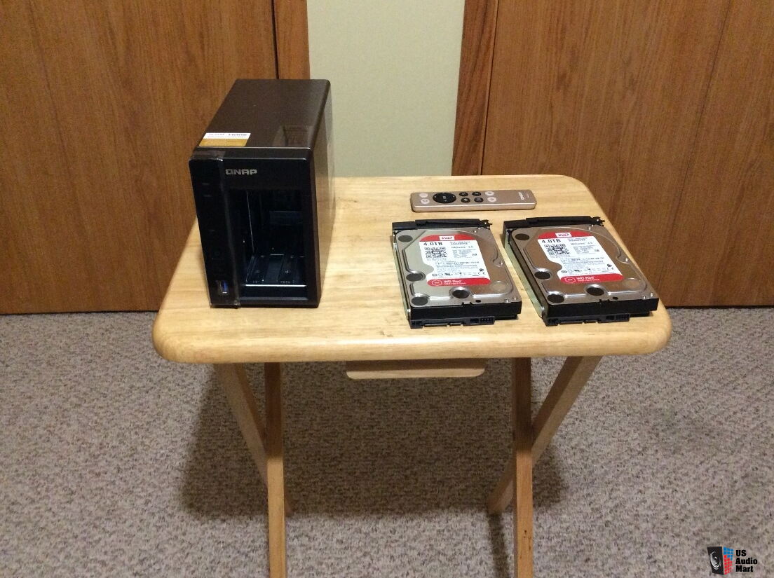 QNAP TS 253A NAS drive w 2 Western Digital 4TB HDD mint Photo #1895998 ...