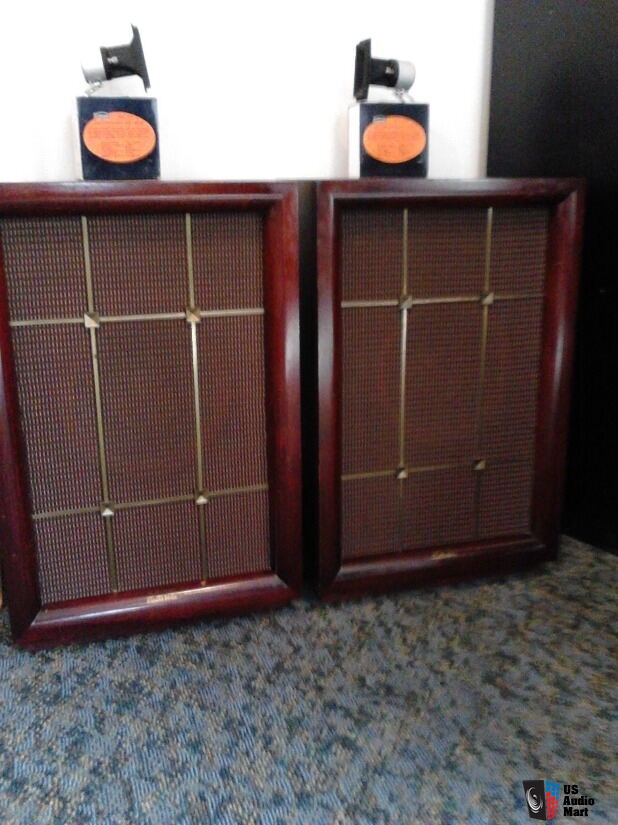 Electro Voice Aristocrats Mahogany cab new old stock sp12s installed ...