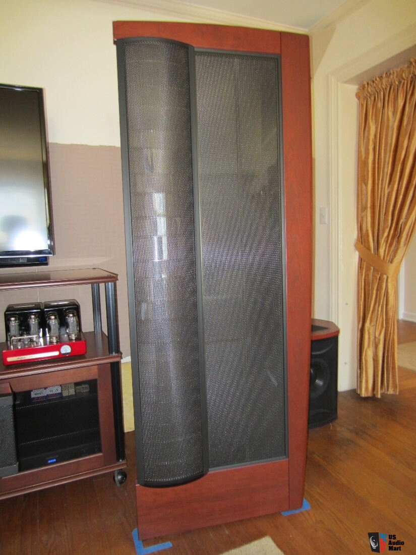 Martin Logan CLX Art Speakers Pair and 2 Descent i Subwoofers with CLX ...