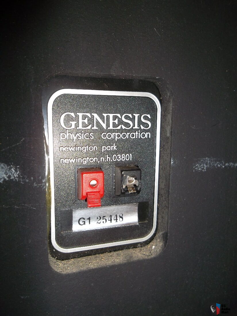 Genesis Physics Model 1 Speakers Photo #1899942 - US Audio Mart