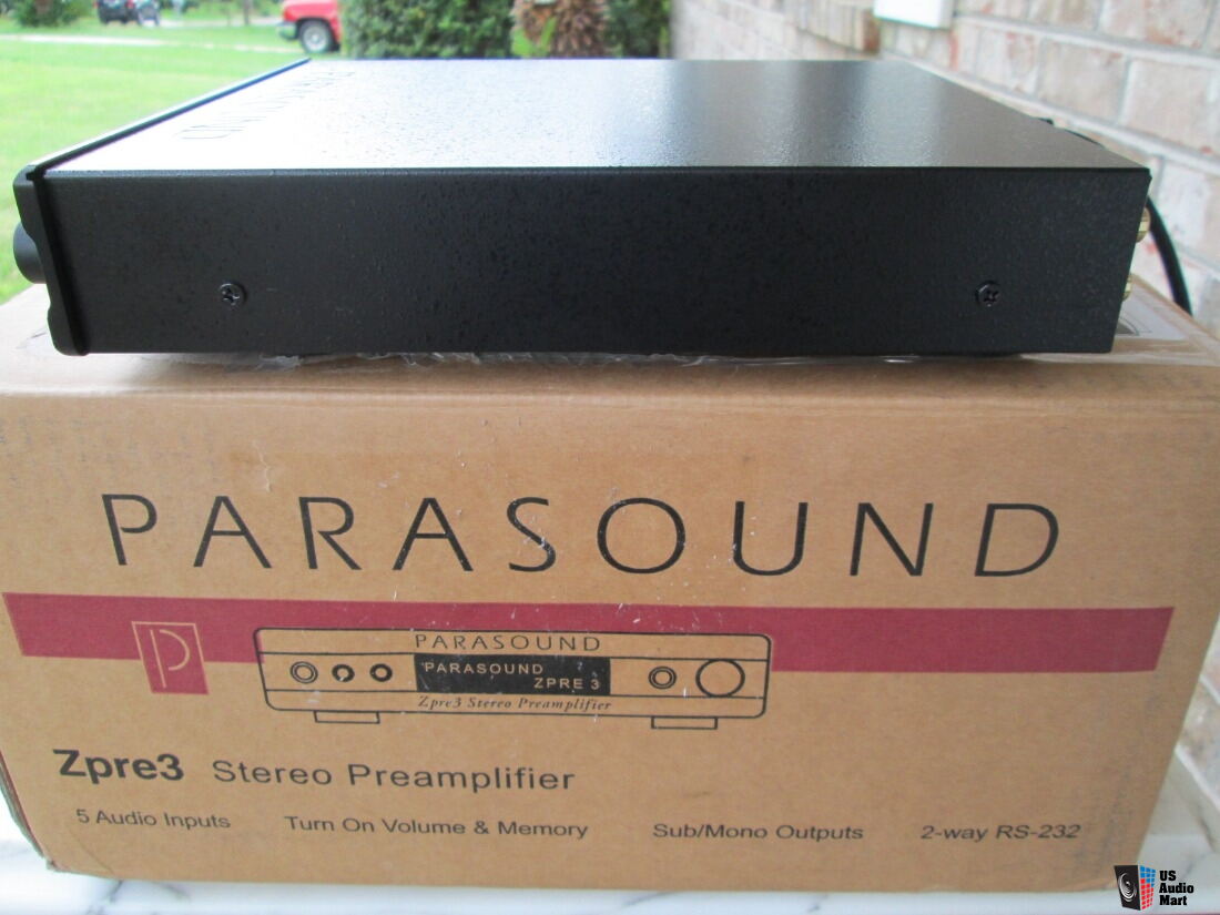 Parasound Zpre3 Preamplifier Excellent in Box Like new Photo #1903048 ...