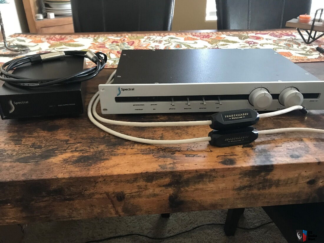Spectral DMC-10 preamplifier & phono stage - Professionally recapped ...