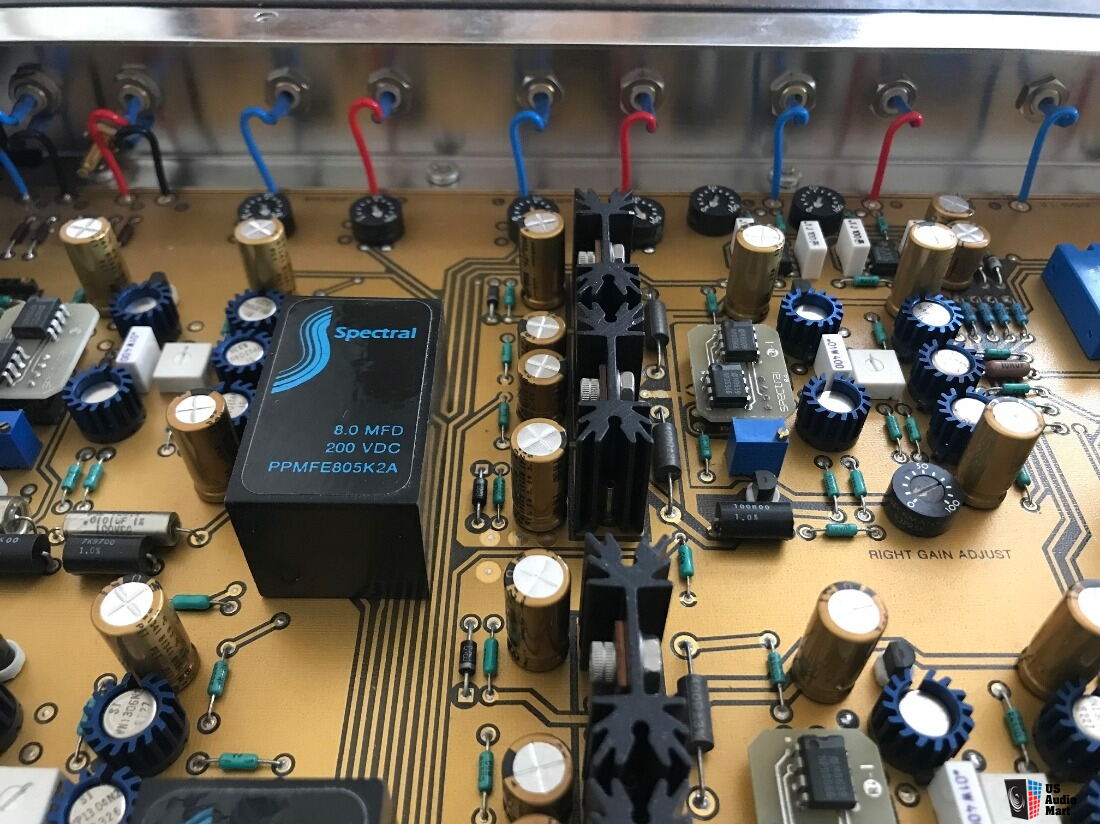 Spectral DMC-10 preamplifier & phono stage - Professionally recapped ...