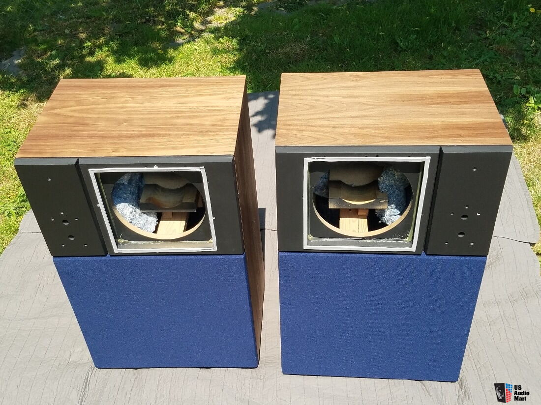 2 Mirrored JBL 4430 Cabinets. Fresh Veneer. Original Badges. New JBL ...