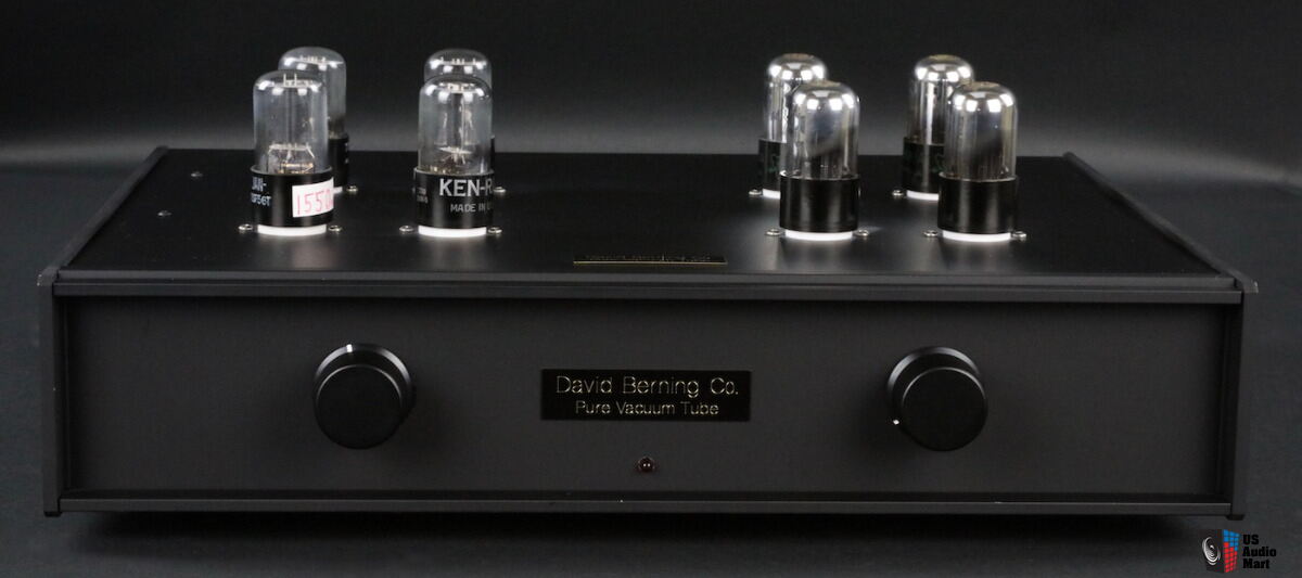 David Berning Co. Custom Octal Vacuum Tube Preamp Outboard Tube Power ...