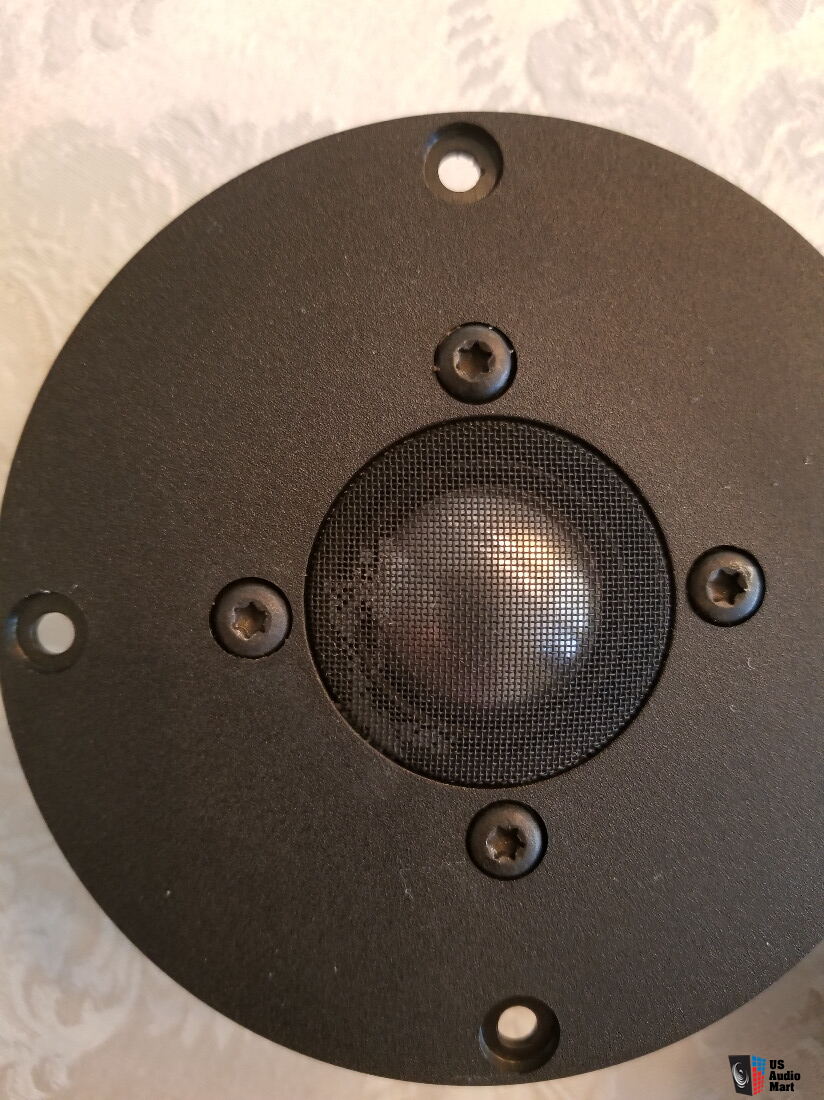 SEAS H-400 25TAC/G Vintage Aluminum Dome Tweeters Pair (2) - Made in ...