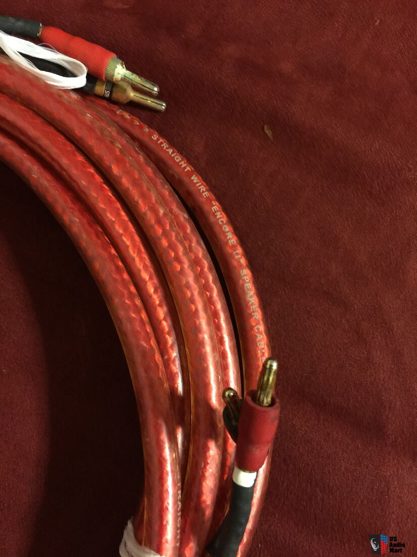 Straight Wire Encore II Speaker Cable ( One Cable Only ) 23 feet