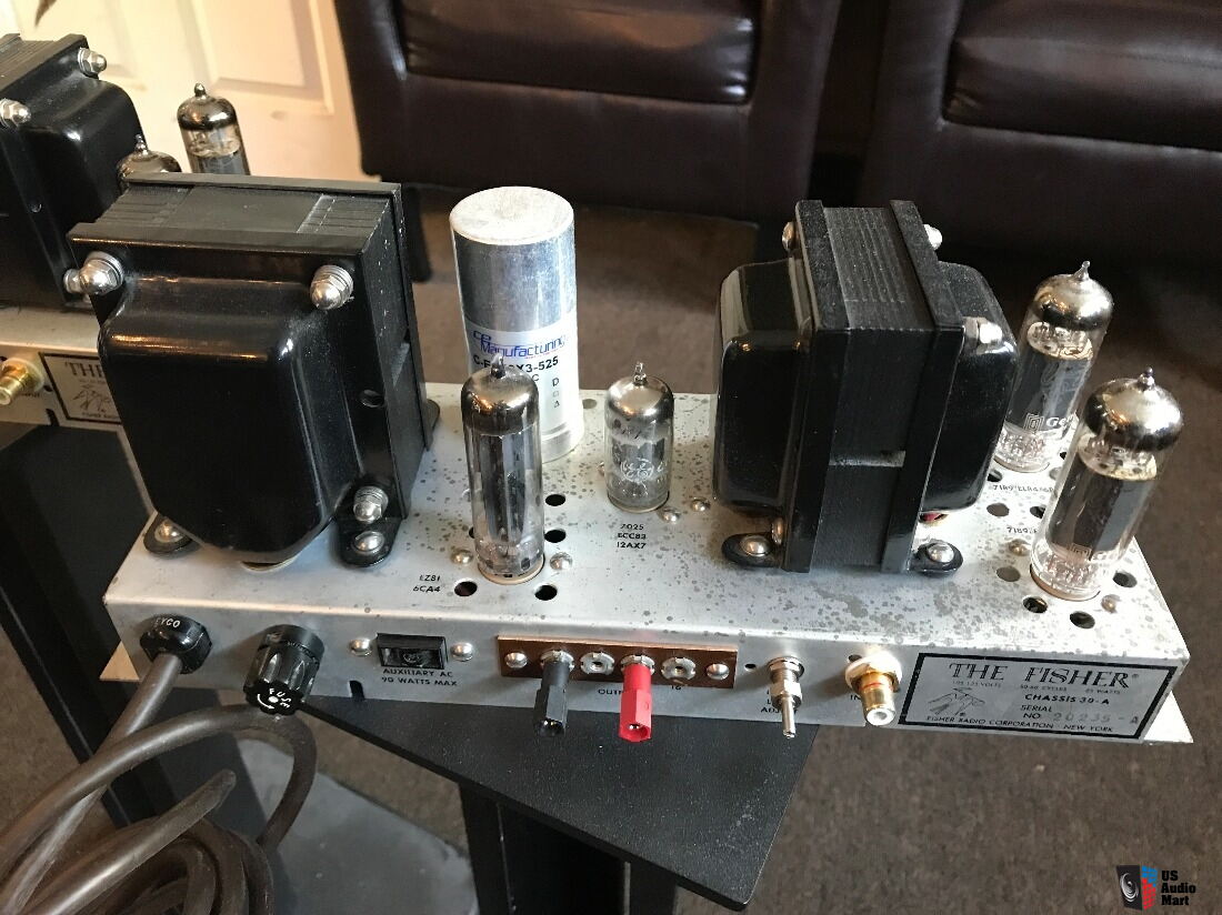 THE Fisher 30-A monoblock tube amps, restored w/ Genalex tubes Photo ...