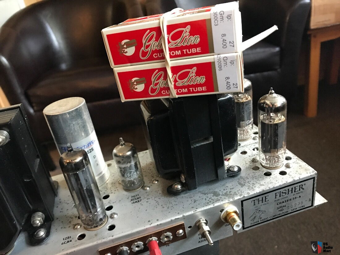 THE Fisher 30-A monoblock tube amps, restored w/ Genalex tubes Photo ...