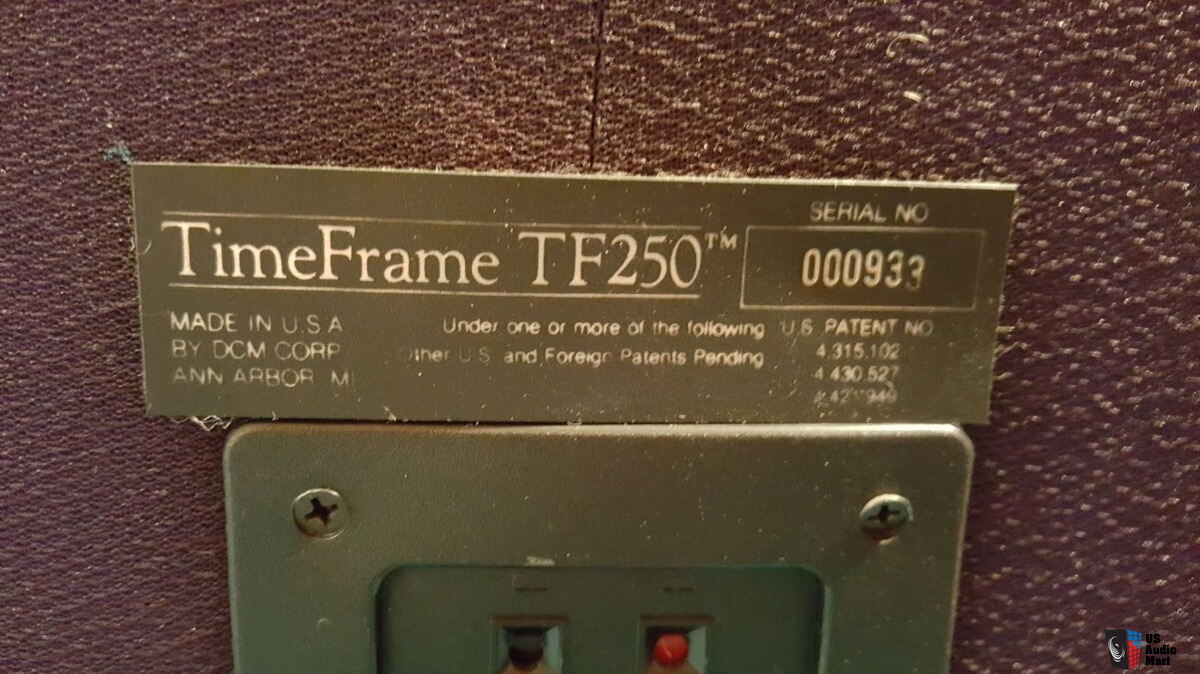 Pair of DCM TimeFrame TF250 speakers Photo #1931667 - US Audio Mart