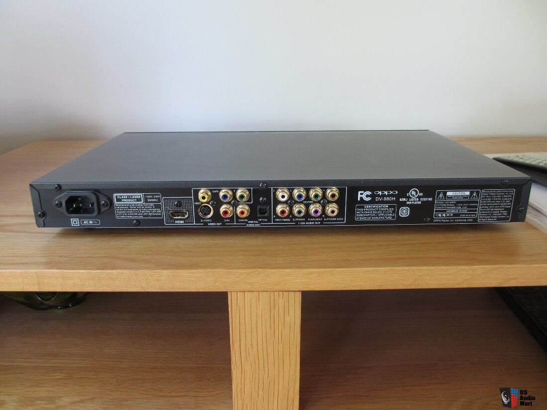 Oppo Digital DV-980H 1080p Up-Converting DVD Player with HDMI and 7.1CH ...