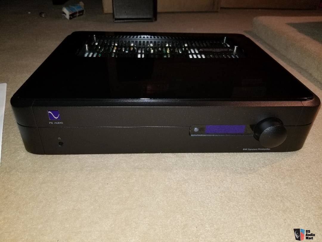 PS Audio BHK Signature Preamplifier, Black, Mint Photo #1933584 - UK ...