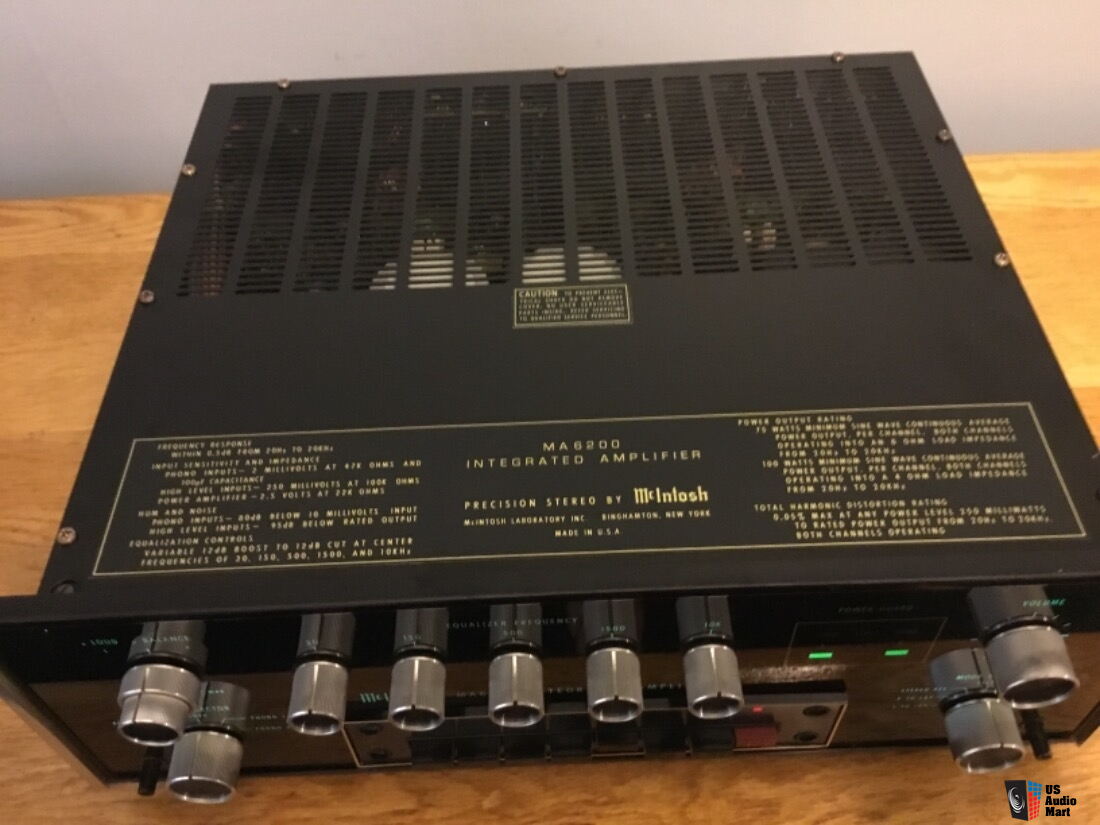 McIntosh MA6200 Integrated Amp Photo #1934540 - US Audio Mart