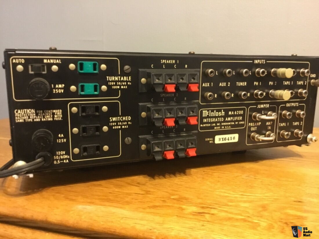 McIntosh MA6200 Integrated Amp Photo #1934543 - US Audio Mart