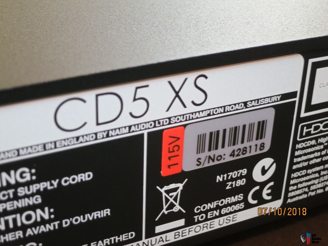 Naim CD5 XS....Perfect....2-Weeks old! Photo #1935114 - UK Audio Mart