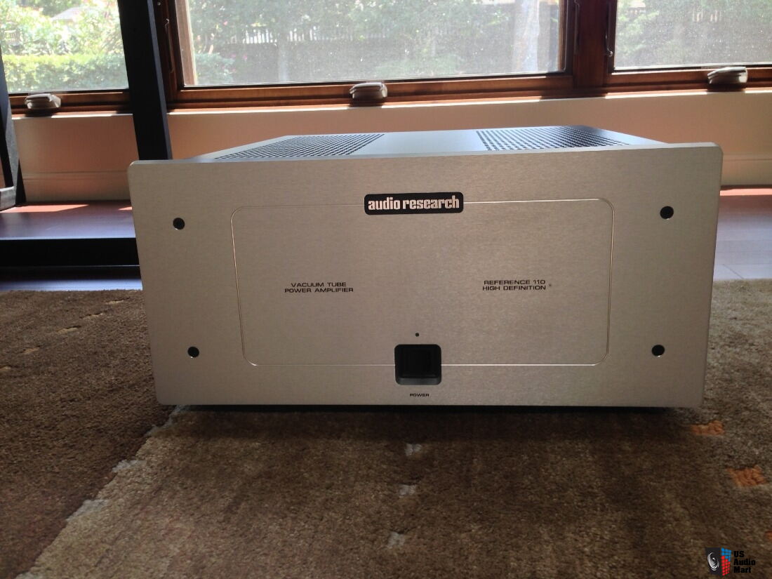 Audio Research REF110 Amplifier in silver - KT120s - reduced Photo ...